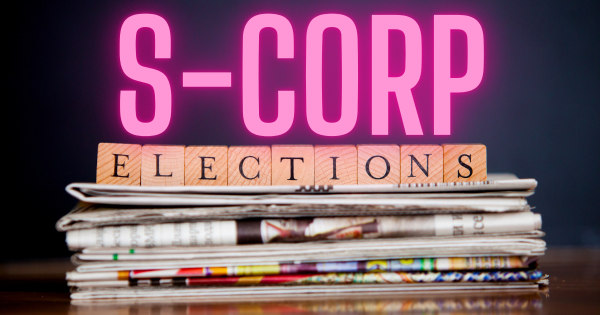 Is an S-Corp election right for me? • Allen + Koe